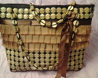 Coconut shell bag | Etsy