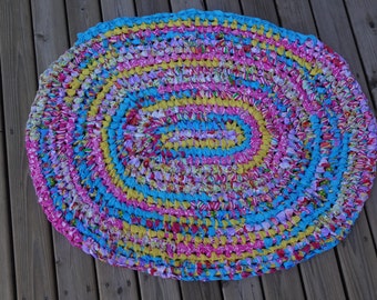 Toothbrush rag rug | Etsy