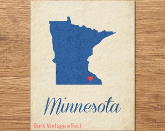 Minneapolis poster | Etsy