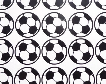 Soccer ball stickers | Etsy