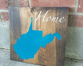 West virginia sign | Etsy