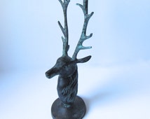 Unique metal stag related items | Etsy