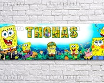 Popular items for spongebob poster on Etsy