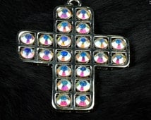 Unique bling cross related items | Etsy