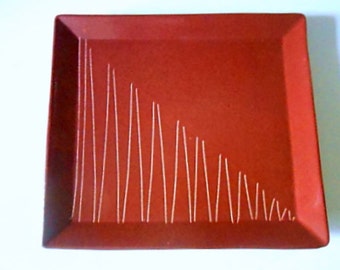 Vintage Modernist Richard Saar Art Pottery Bowl by MTippingAtelier