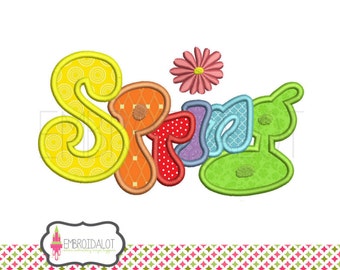 Word applique | Etsy