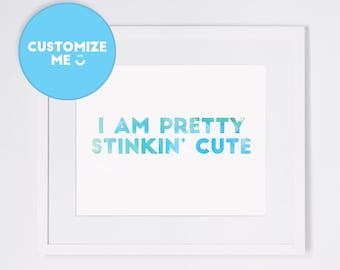 Stinkin cute | Etsy