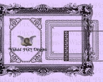 Popular items for fancy digital frames on Etsy