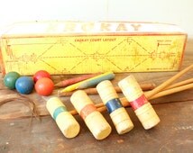 Popular items for croquet mallets on Etsy