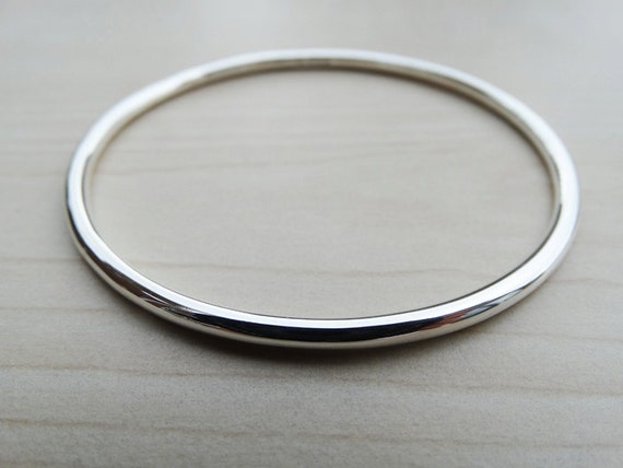 Solid Silver Bangle Sterling Silver