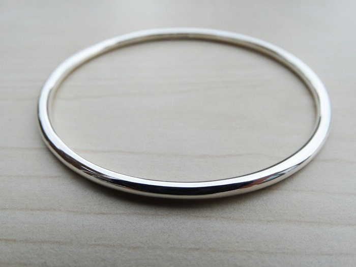 Solid Silver Bangle Sterling Silver