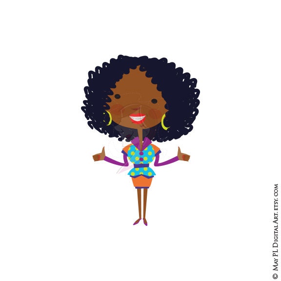 Classroom Teacher Clip Art African American Black Teacher Back
