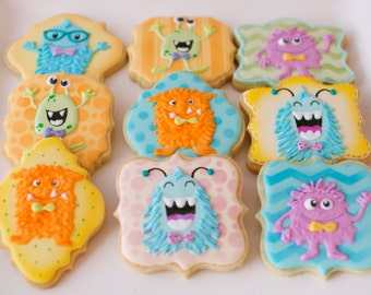 Monster sugar cookie | Etsy