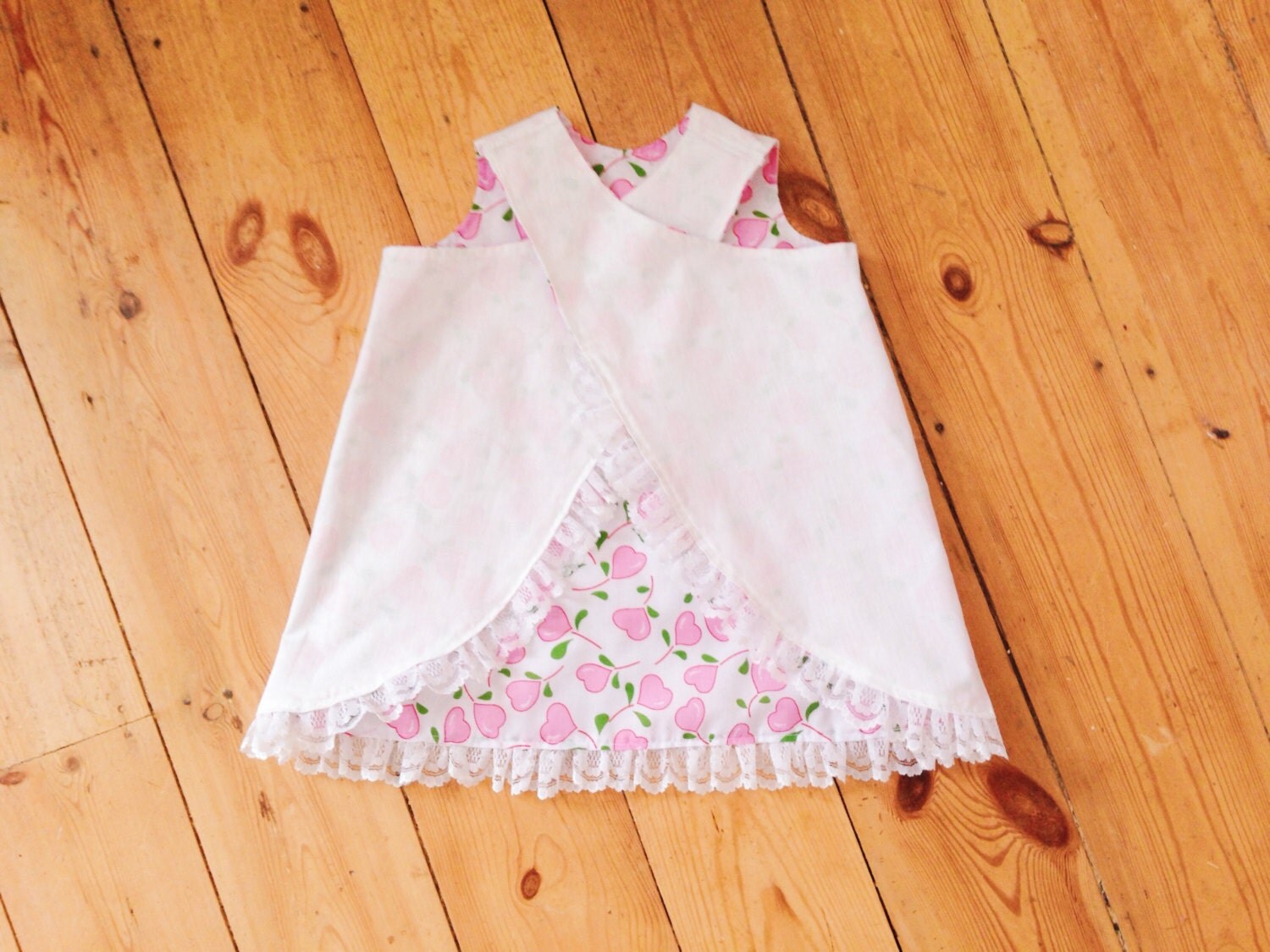 Reversible Cross-Over A-Line Dress PDF sewing pattern for