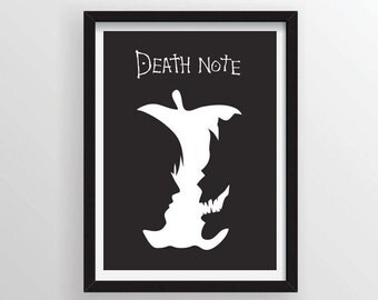 Death note poster | Etsy