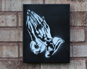 Unique prayer stencil related items | Etsy