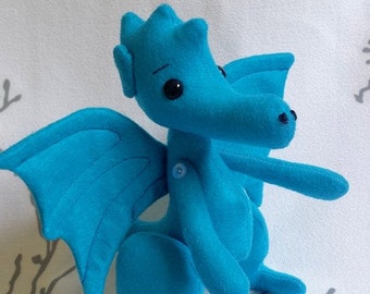 Dragon plush | Etsy