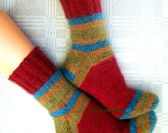 Knitted Mittens Socks Gloves Yoga Socks by MittensSocksShop