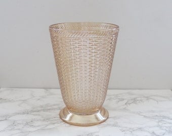 Basket weave glass | Etsy