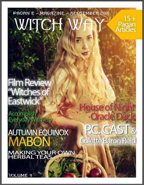 September 2015 Vol 4 Witch Way Magazine Pagan