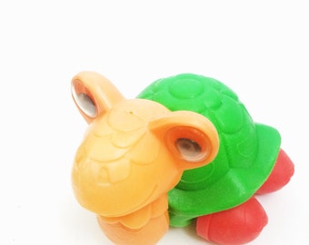 Turtle pull toy | Etsy