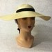 Renaissance hat Elizabethan hat Flemish straw hat by foliejolie