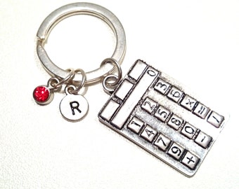 Calculator keychain | Etsy