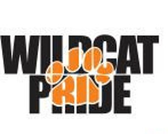 Wildcat pride svg | Etsy