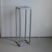 Modern Metal Contemporary Accent Pedestal Sokol Table Decor