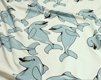 Dolphin fabric | Etsy