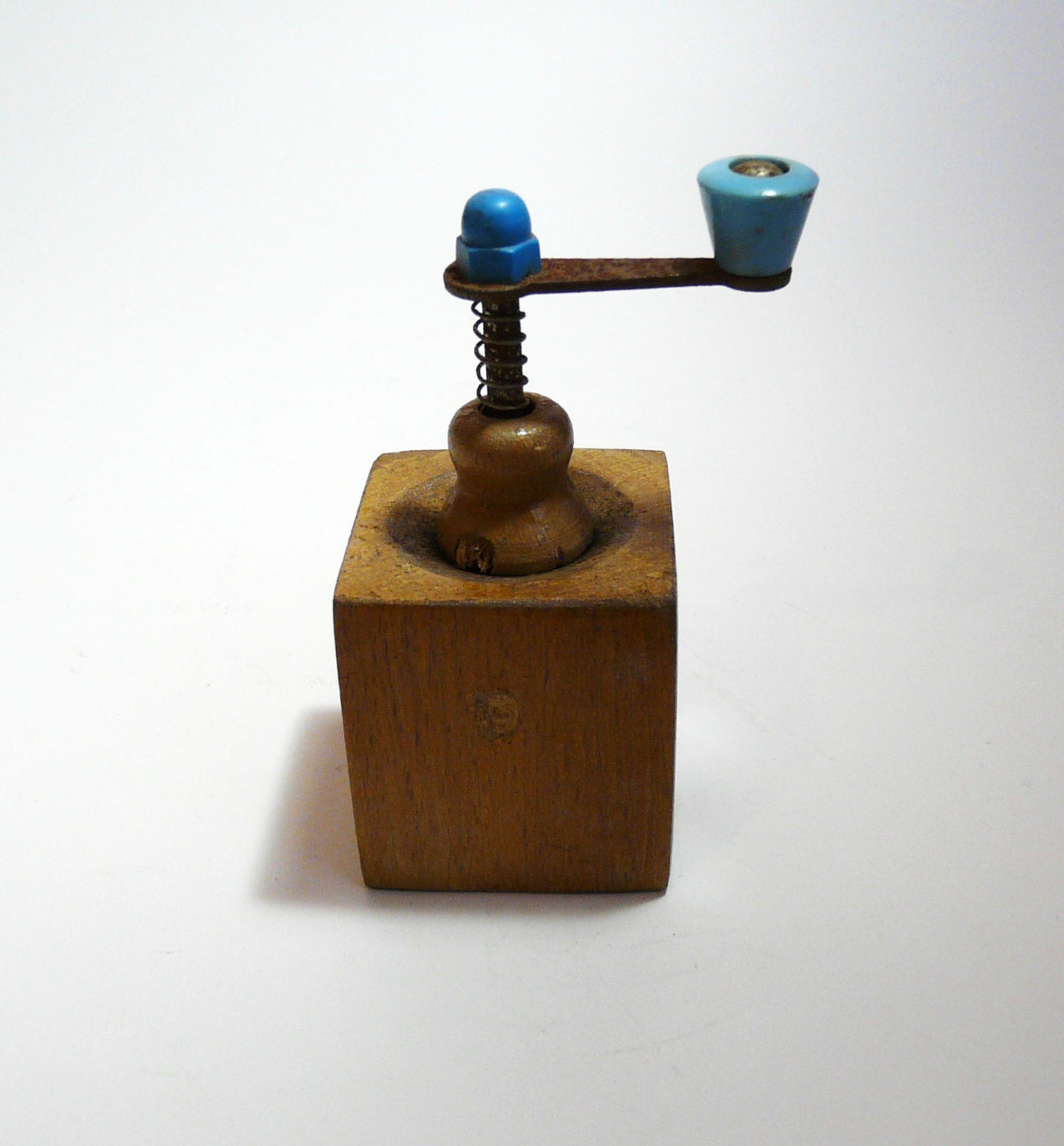 Vintage rare grinder mill black pepper Rustic Home Decor Fully ...