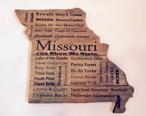 The Best of Missouri - The Show-Me State Missouri Wood Sign