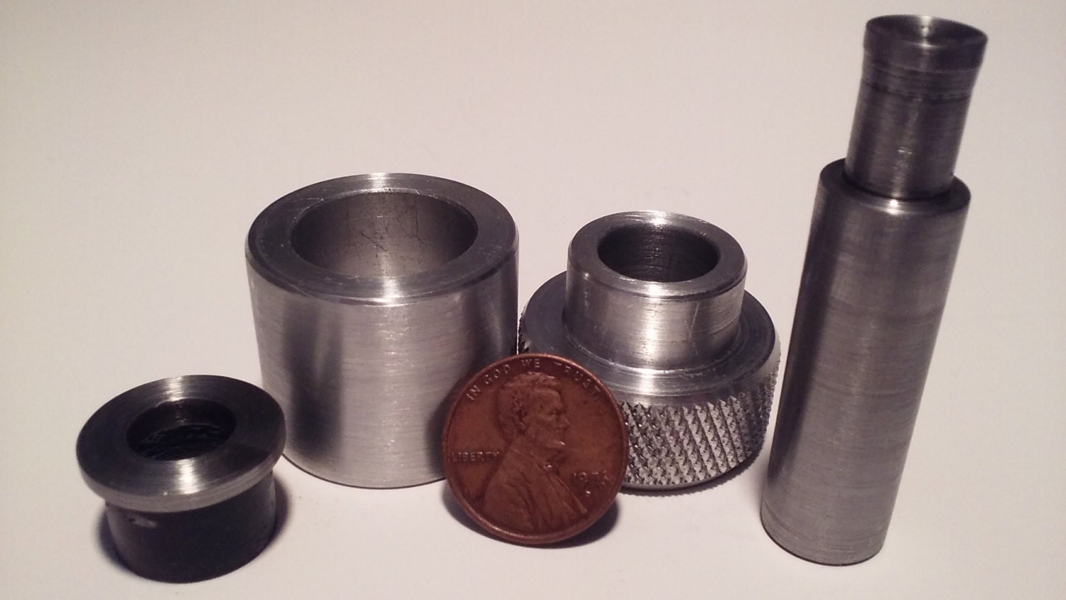 Coin Ring Center Punch Just For US Penny. Comes