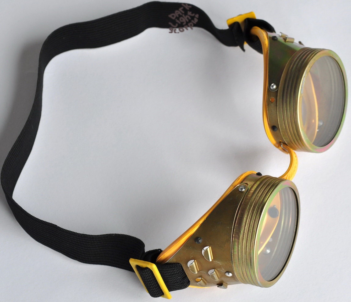 steampunk goggles Vintage cyber goggles safety goggles burning man old ...