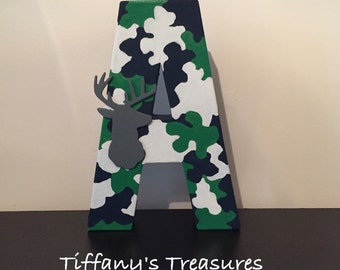 Camouflage letters | Etsy