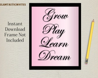 Play room wall decor | Etsy