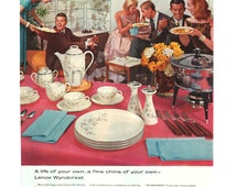 Popular items for 1950s dinner party on Etsy