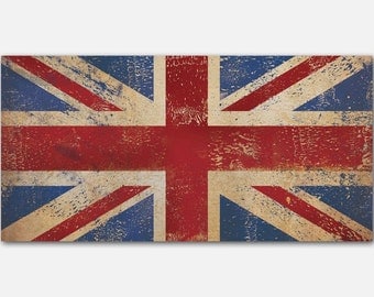 Union jack wall art | Etsy