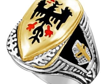 Knights ring | Etsy