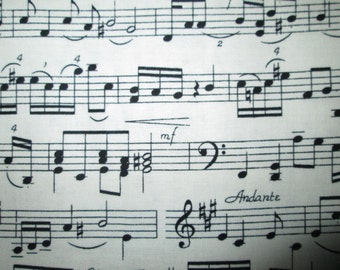 Music fabric | Etsy