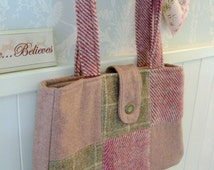 Popular items for tweed patchwork on Etsy