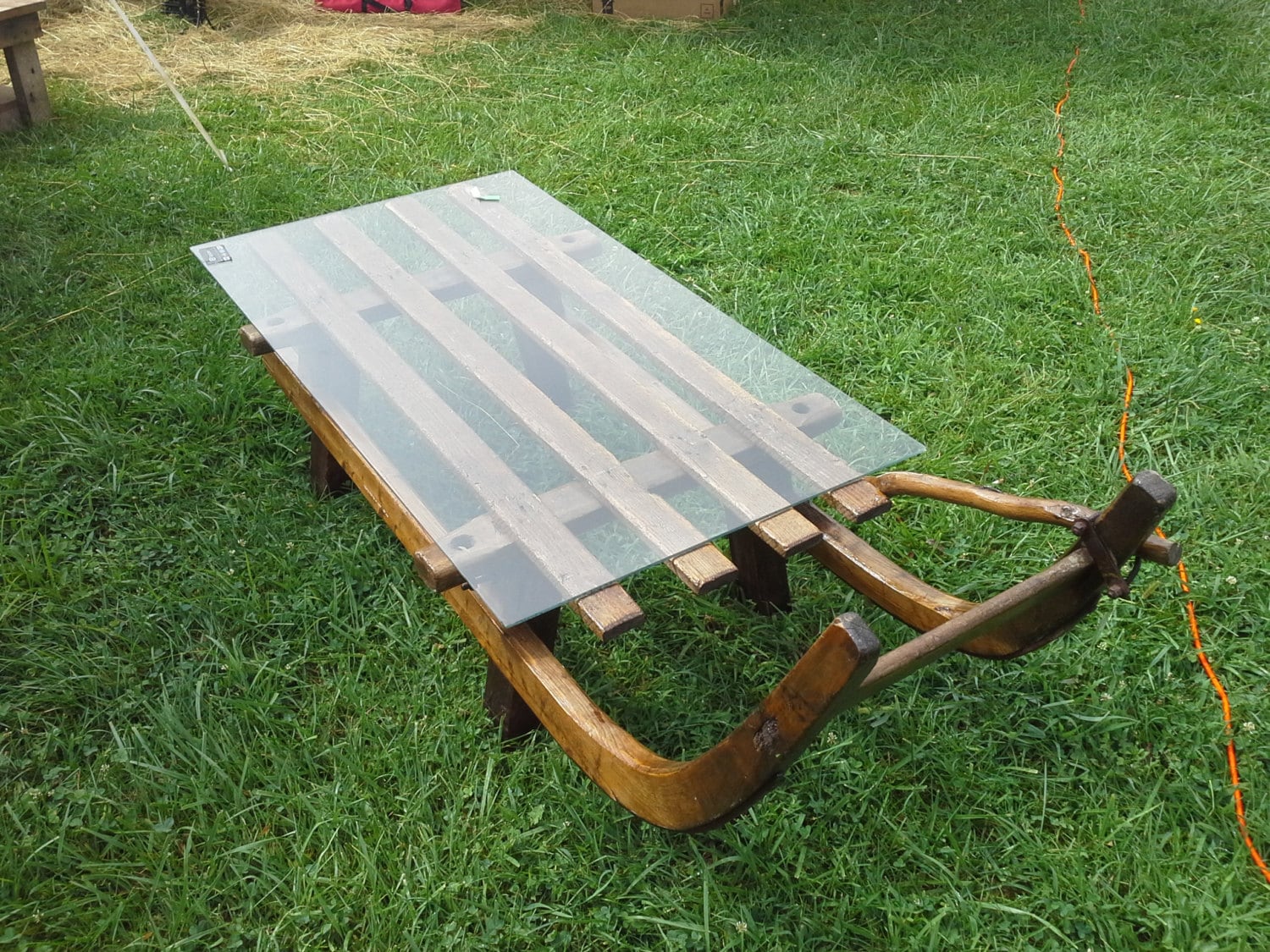 1940’s Mule Drawn Work Sled Rustic Reclaimed Repurposed Living Room ...