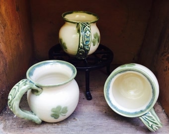 Shamrock pottery | Etsy