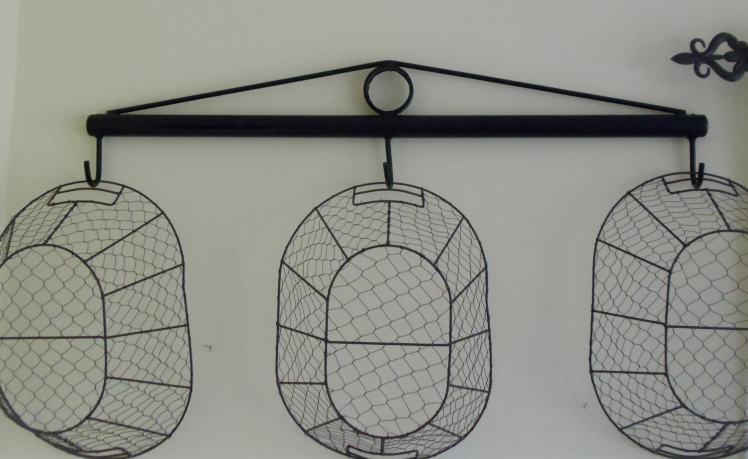 Unique Vintage Heavy Upcycled Repurposed Industrial Metal Bar Rack Hook ...