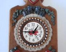Popular items for farmhouse clock on Etsy