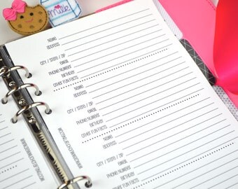 Printed Half Letter Size Books to Read Inserts by SewMuchCrafting