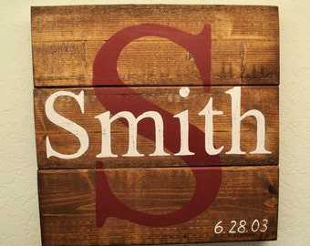 Custom Unique Handmade Pallet Wood Signs. by Makkit on Etsy