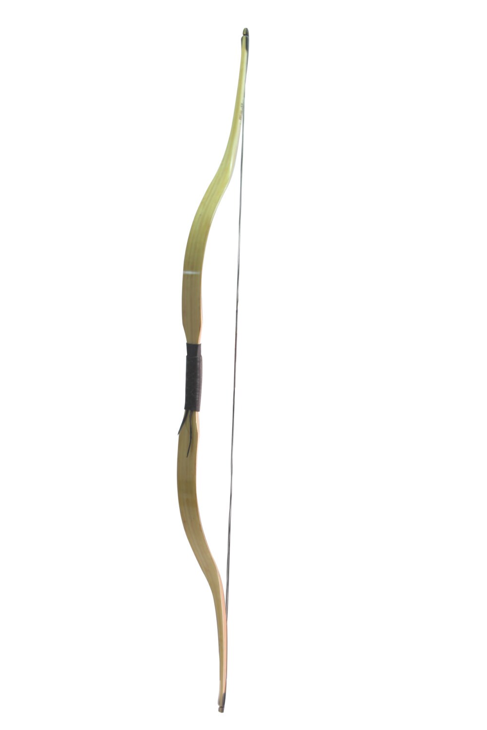 Longbowmaker Traditional Han Archery Long-siyah Bow 20-60Lbs
