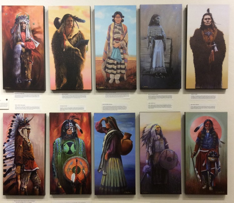 SPIRIT GUIDE native american indian warrior by ClarksonArt