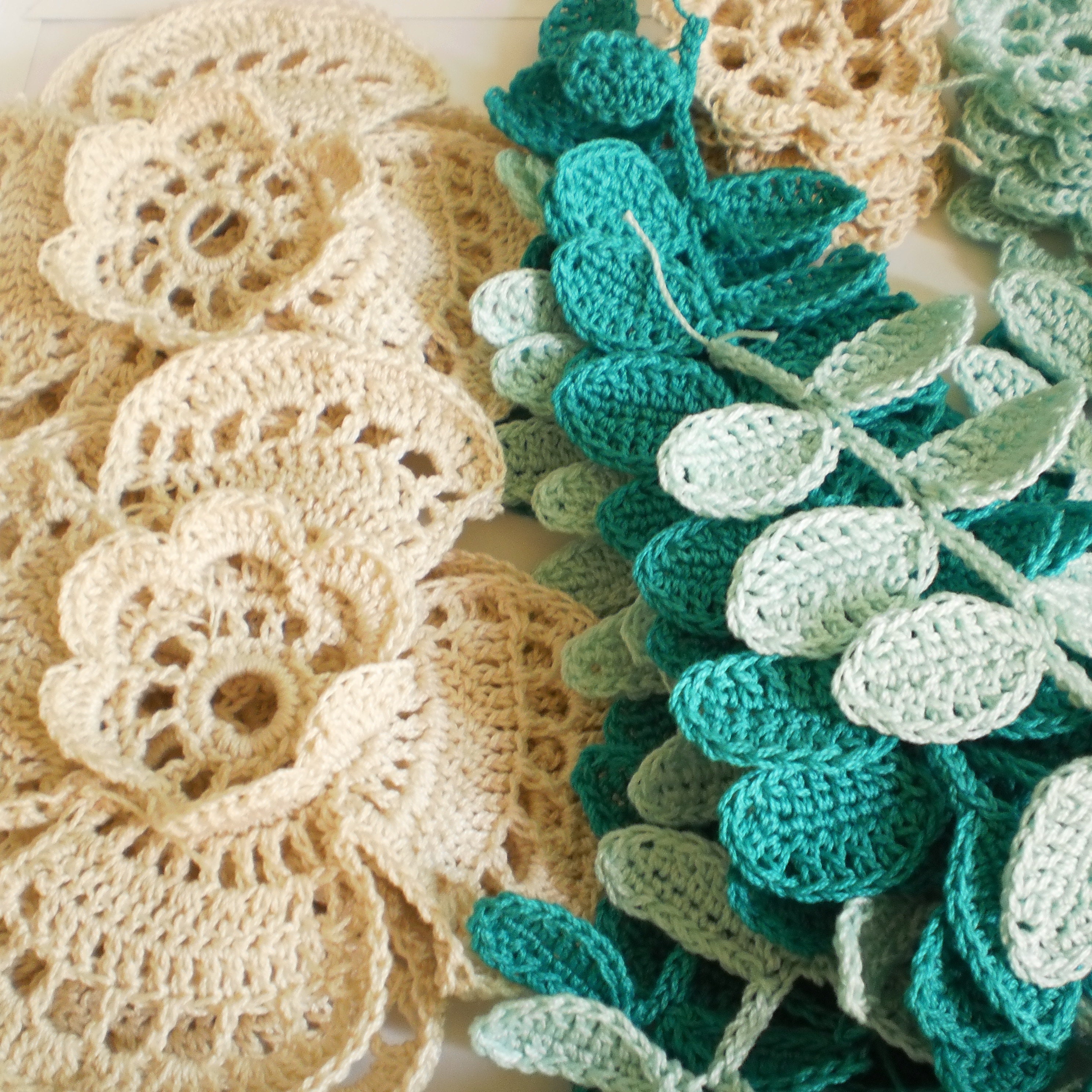 Handmade irish crochet by TejidosCirculos on Etsy